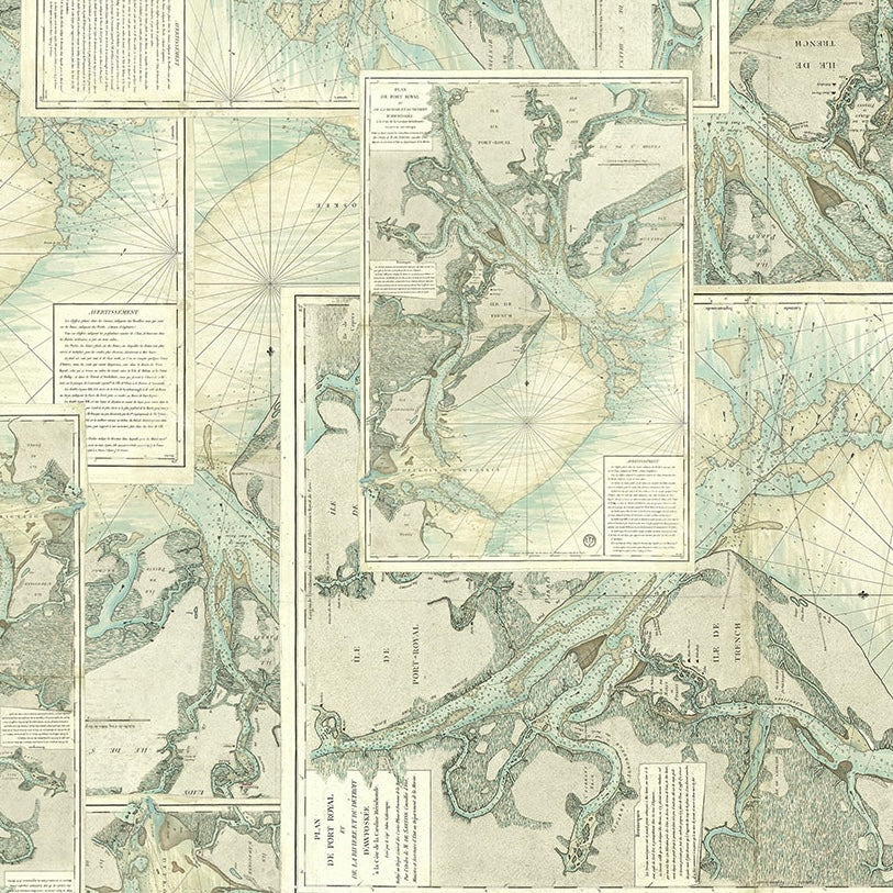 PALETTE TEAL Map – Villa Rosa Designs