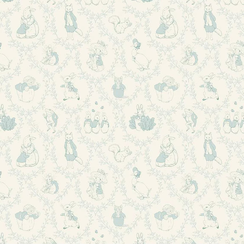 PETER RABBIT & FRIENDS Toile cloud – Villa Rosa Designs