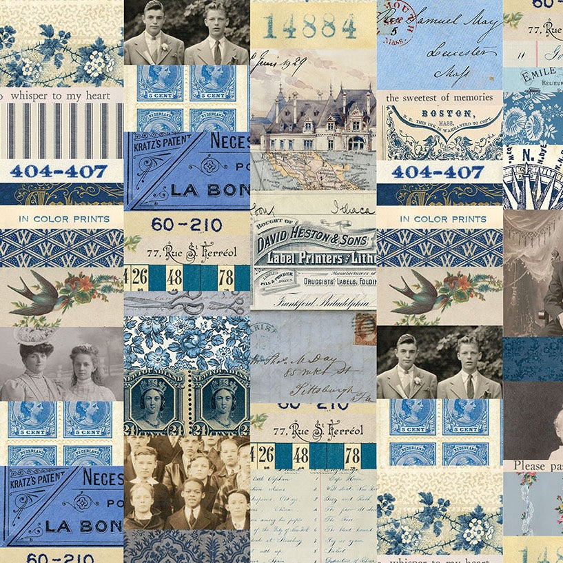 PALETTE INDIGO Collage – Villa Rosa Designs