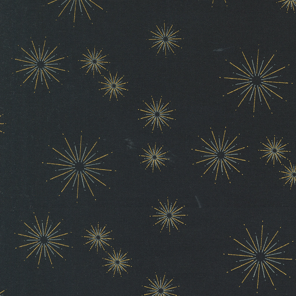 SHIMMER Stars ebony – Villa Rosa Designs