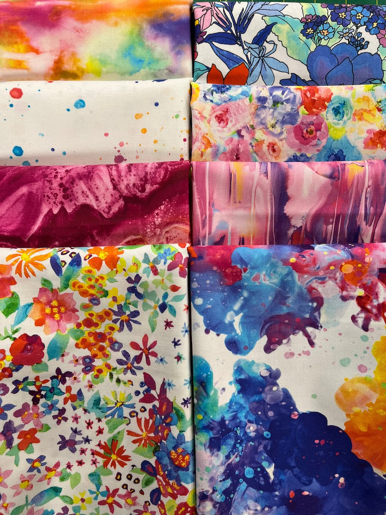 GRADIENTS EUPHORIA Sunrise 8 half yards – Villa Rosa Designs