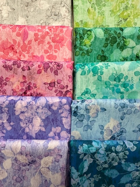 SIENNA Pastel 10 fat quarters – Villa Rosa Designs