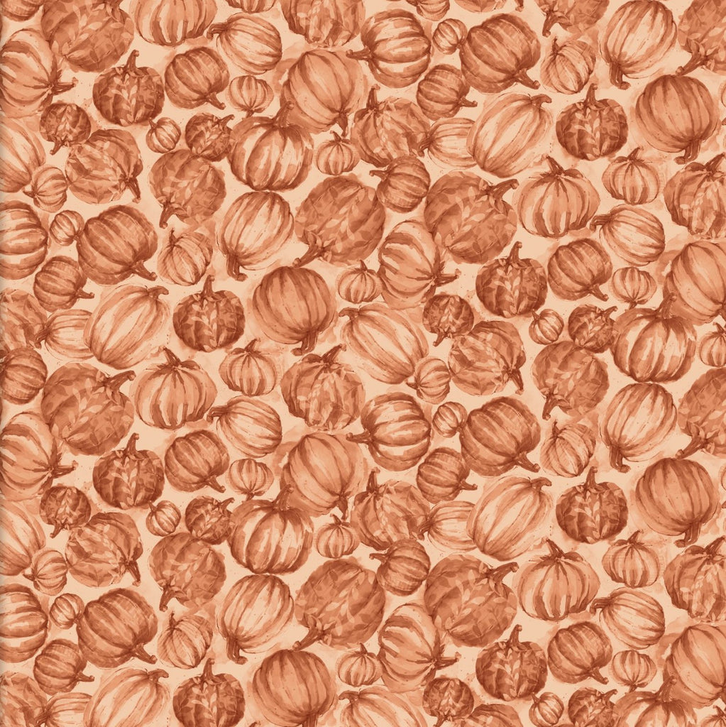 HAPPY HARVEST Tonal Pumpkins – Villa Rosa Designs