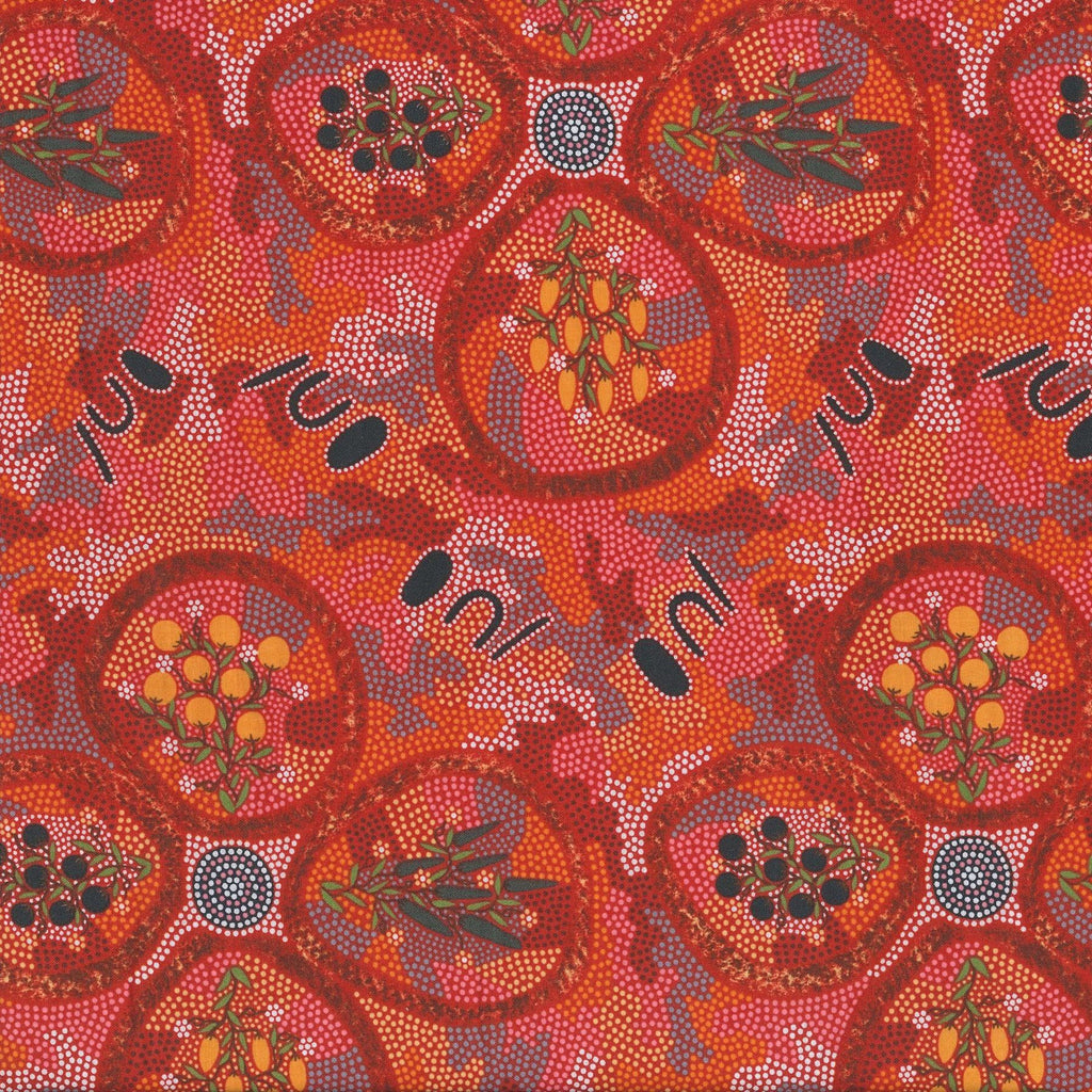 AUSTRALIAN Popular Bush Tucker brown – Villa Rosa Designs