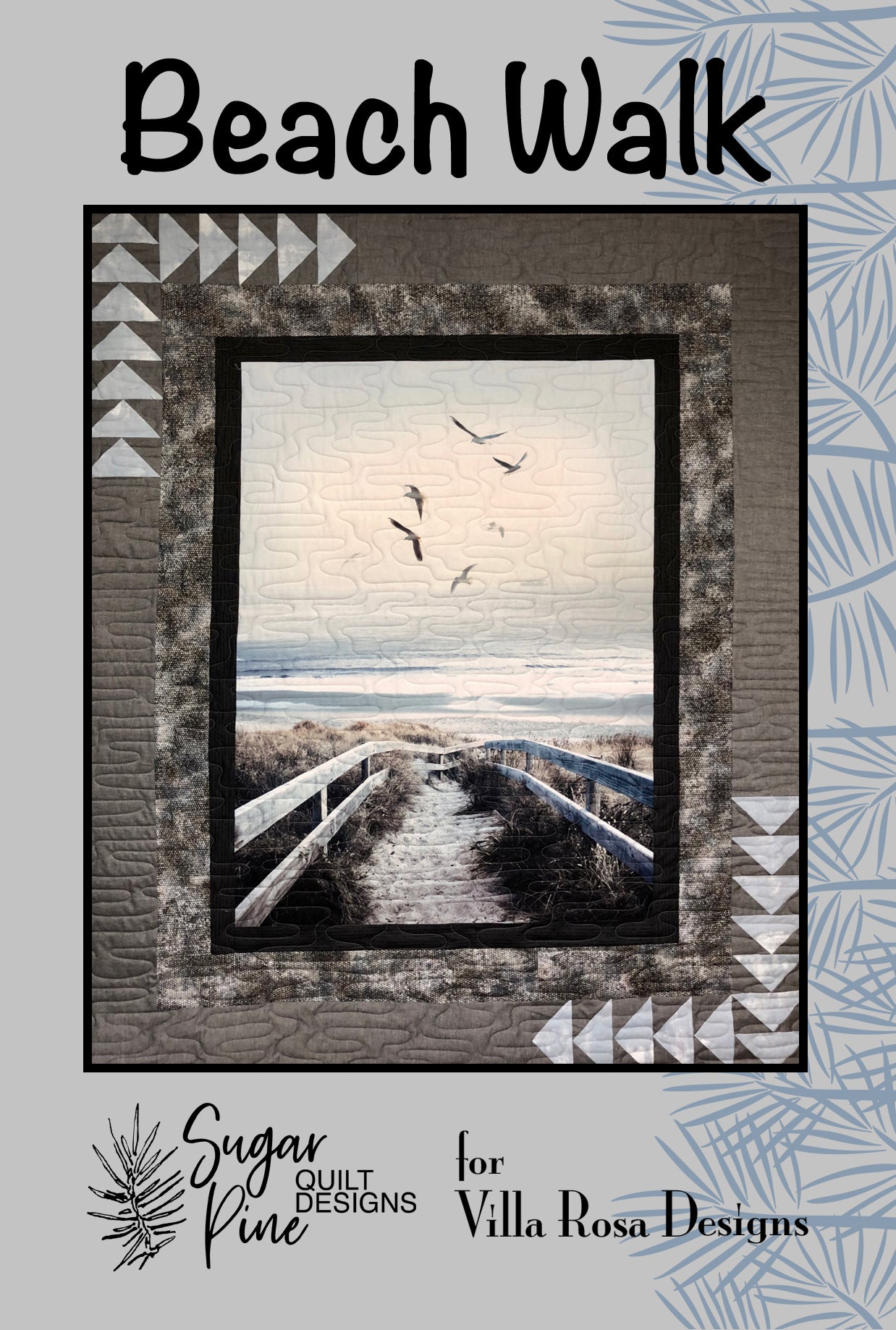 DIGITAL - BEACH WALK – Villa Rosa Designs