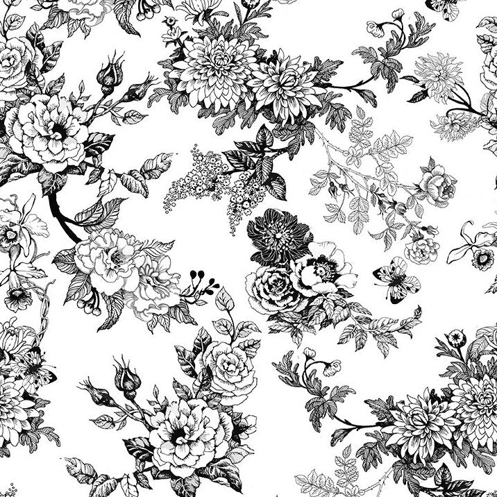DECOUPAGE Toile black – Villa Rosa Designs